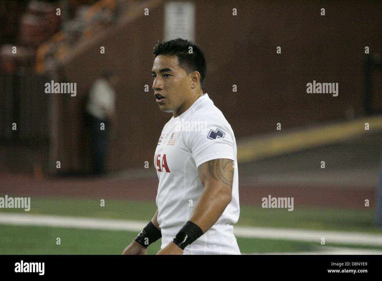 Honolulu, USA. 1st June, 2013. Jayson Rego at the 'Ohana Cup match ...