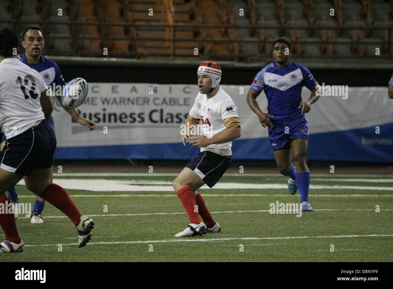 Honolulu, USA. 1st June, 2013. Action at the 'Ohana Cup match between ...