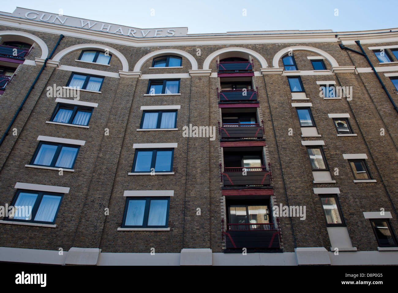 Gun Wharf Wapping High Street London E1 Stock Photo - Alamy