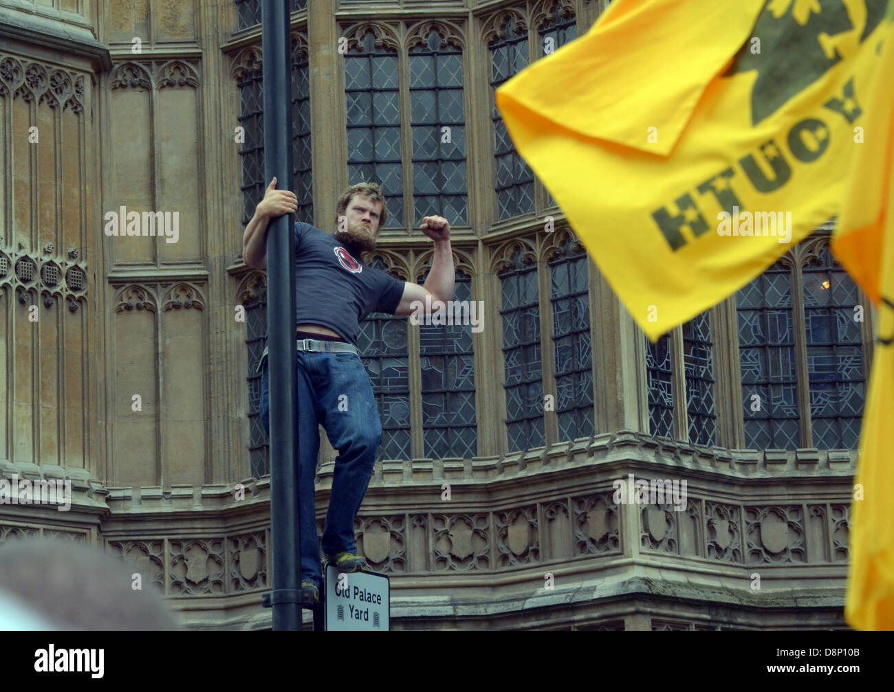 Anti bnp demo hi-res stock photography and images - Alamy