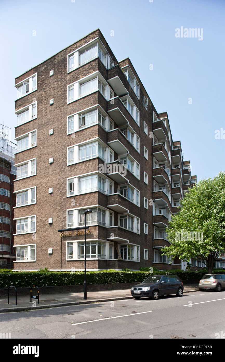 Oslo Court Prince Albert Road London NW8 Stock Photo - Alamy