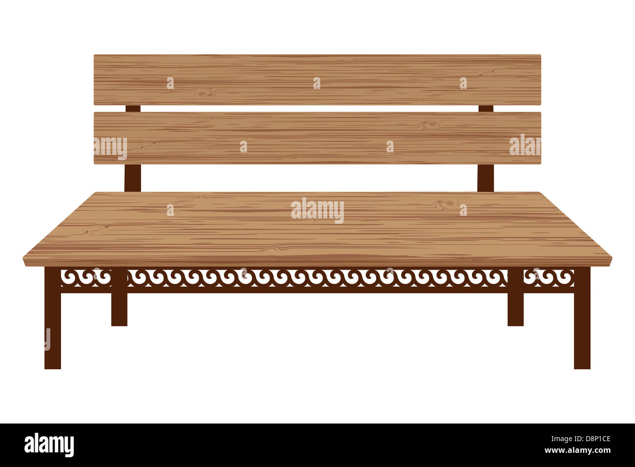 Chair bench Cut Out Stock Images & Pictures - Alamy