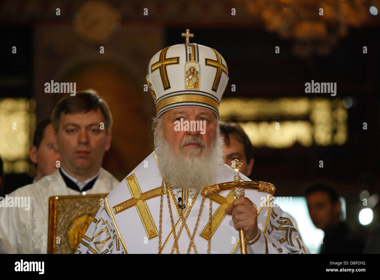 June 2, 2013 - Athens, Greece - Russian Orthodox Patriarch KIRILL I ...