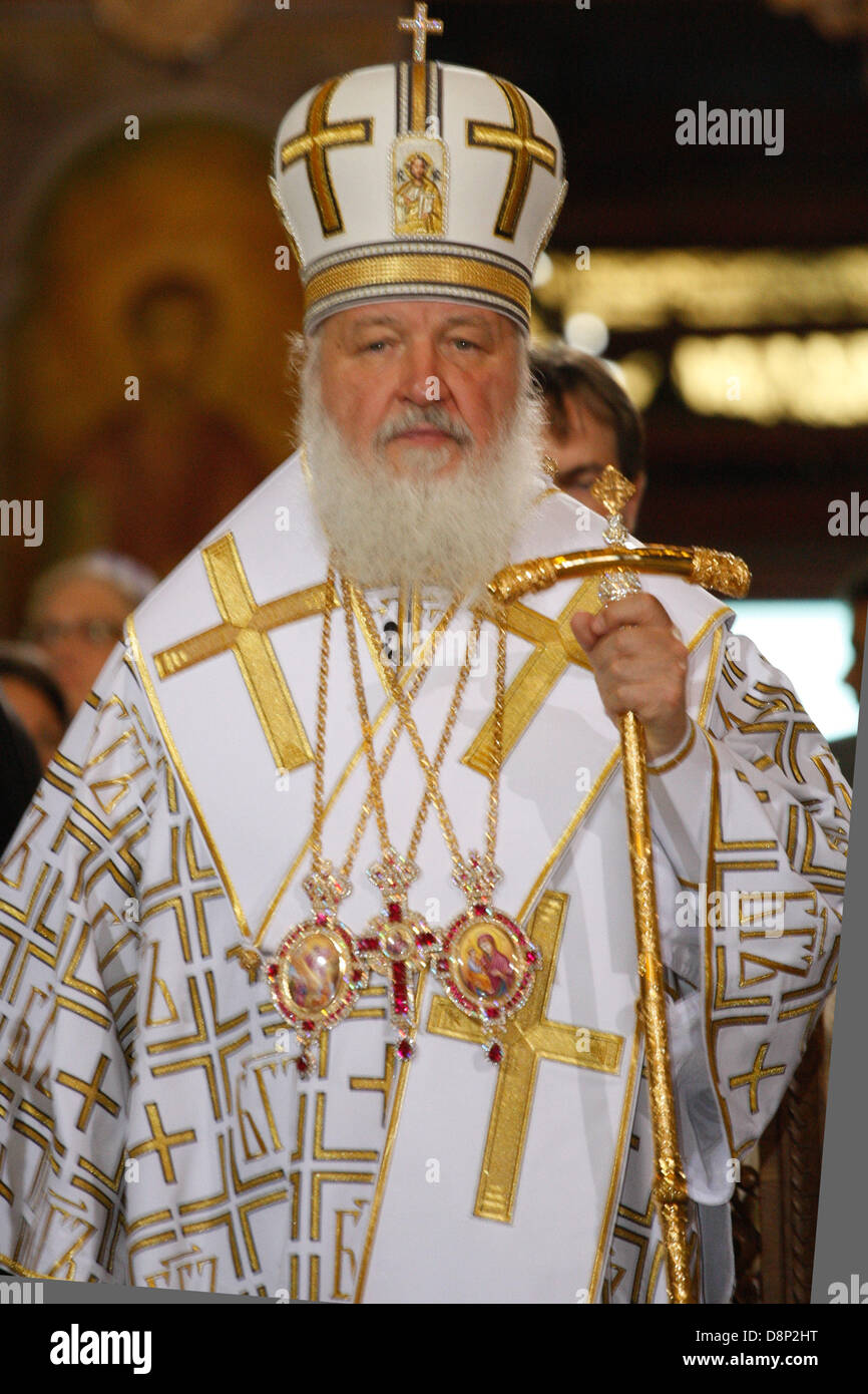 Kirill patriarch moscow russia hi-res stock photography and images - Alamy