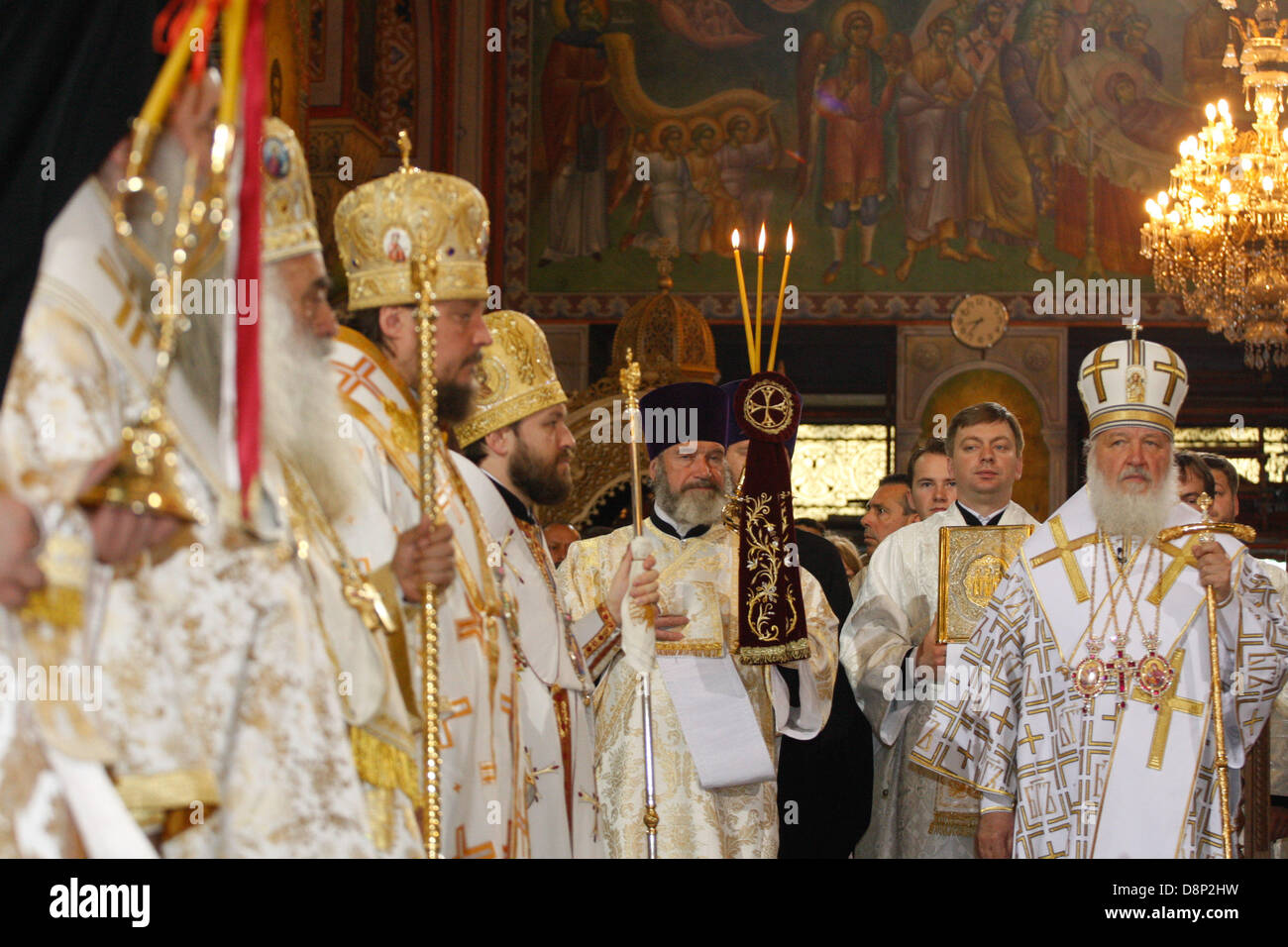 Russian orthodox icon kiss hi-res stock photography and images - Alamy