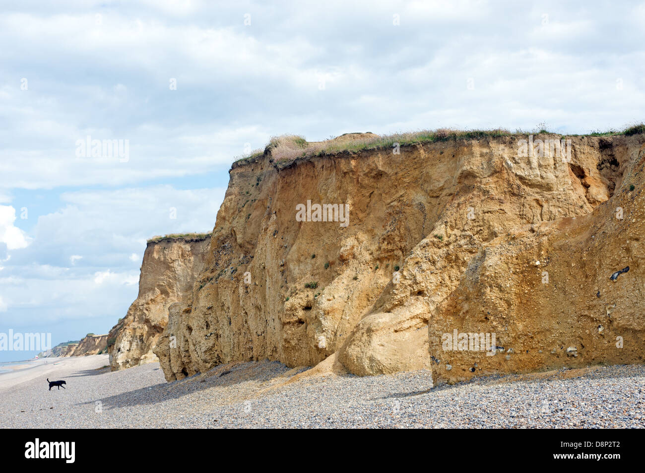 Weybourne cliffs norfolk hi-res stock photography and images - Alamy