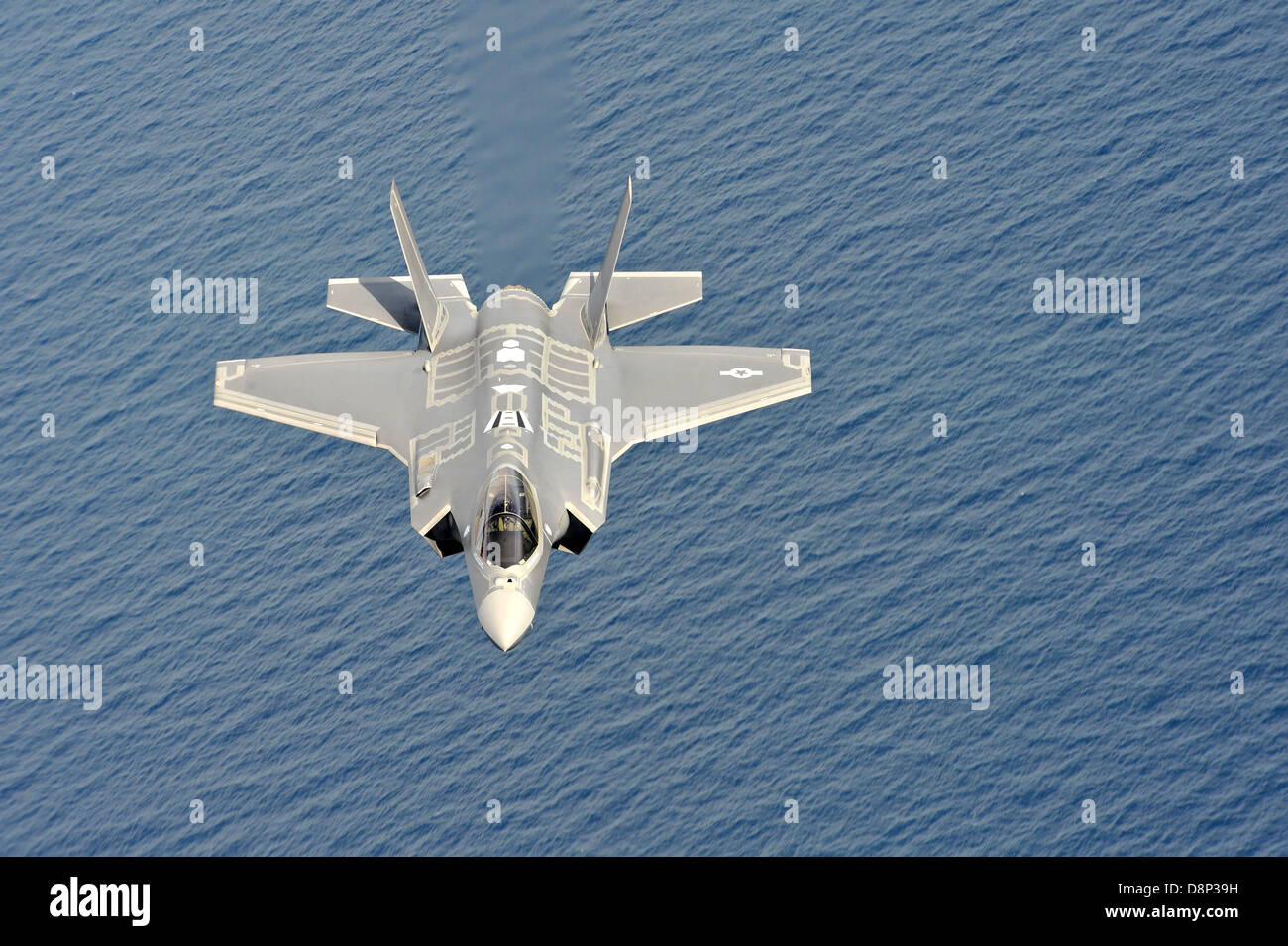 US Air Force F-35A Lightning II stealth fighter aircraft assigned to the 58th Fighter Squadron ...