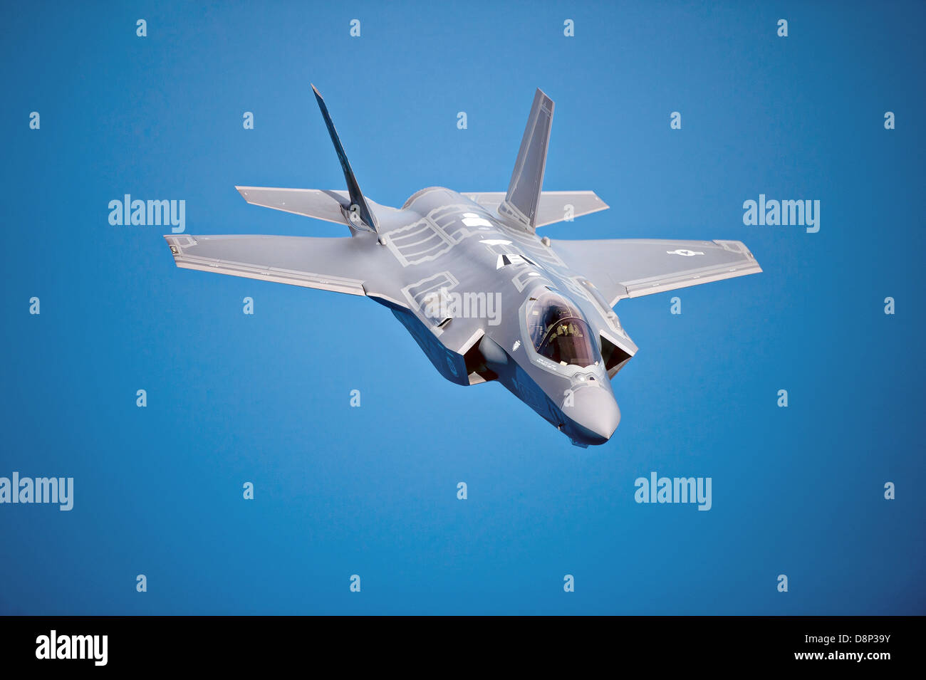 US Air Force F-35A Lightning II stealth fighter aircraft assigned to ...