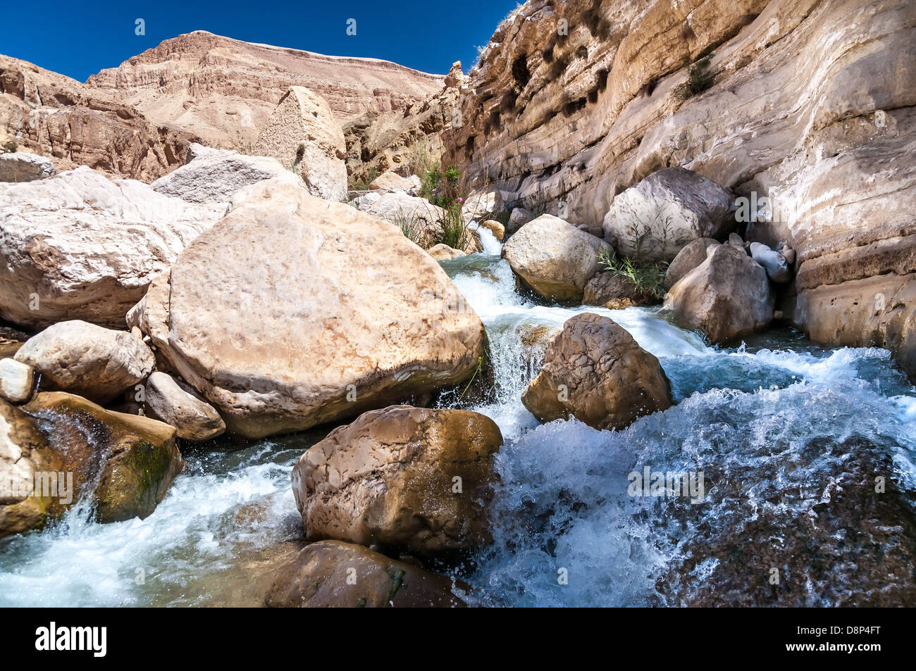 River flows through desert hi-res stock photography and images - Alamy