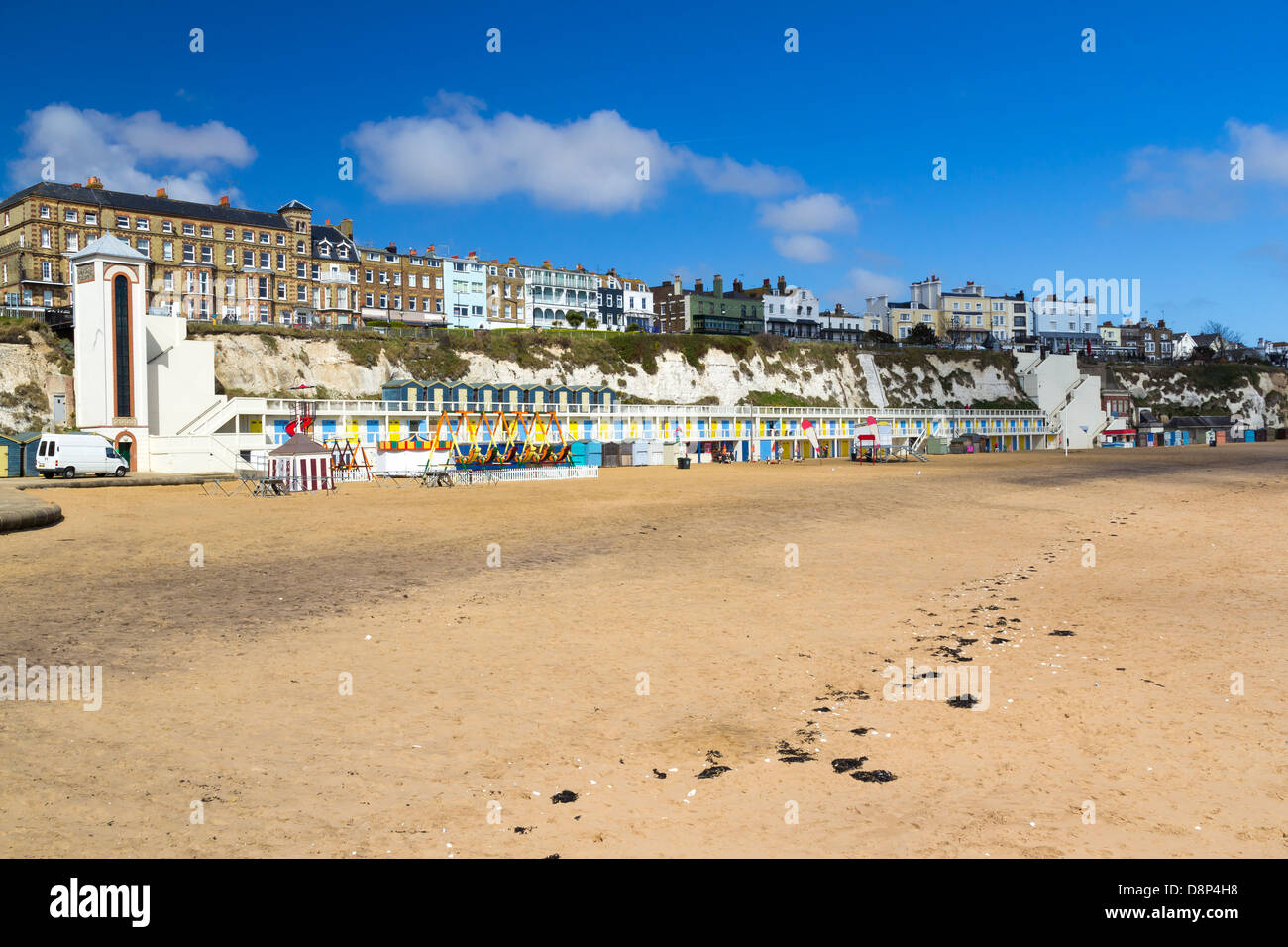 Viking Bay at Broadstairs, on the Isle of Thanet, Kent England UK Stock ...
