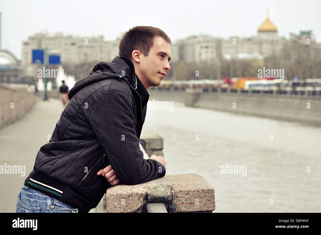 Man near river hi-res stock photography and images - Alamy