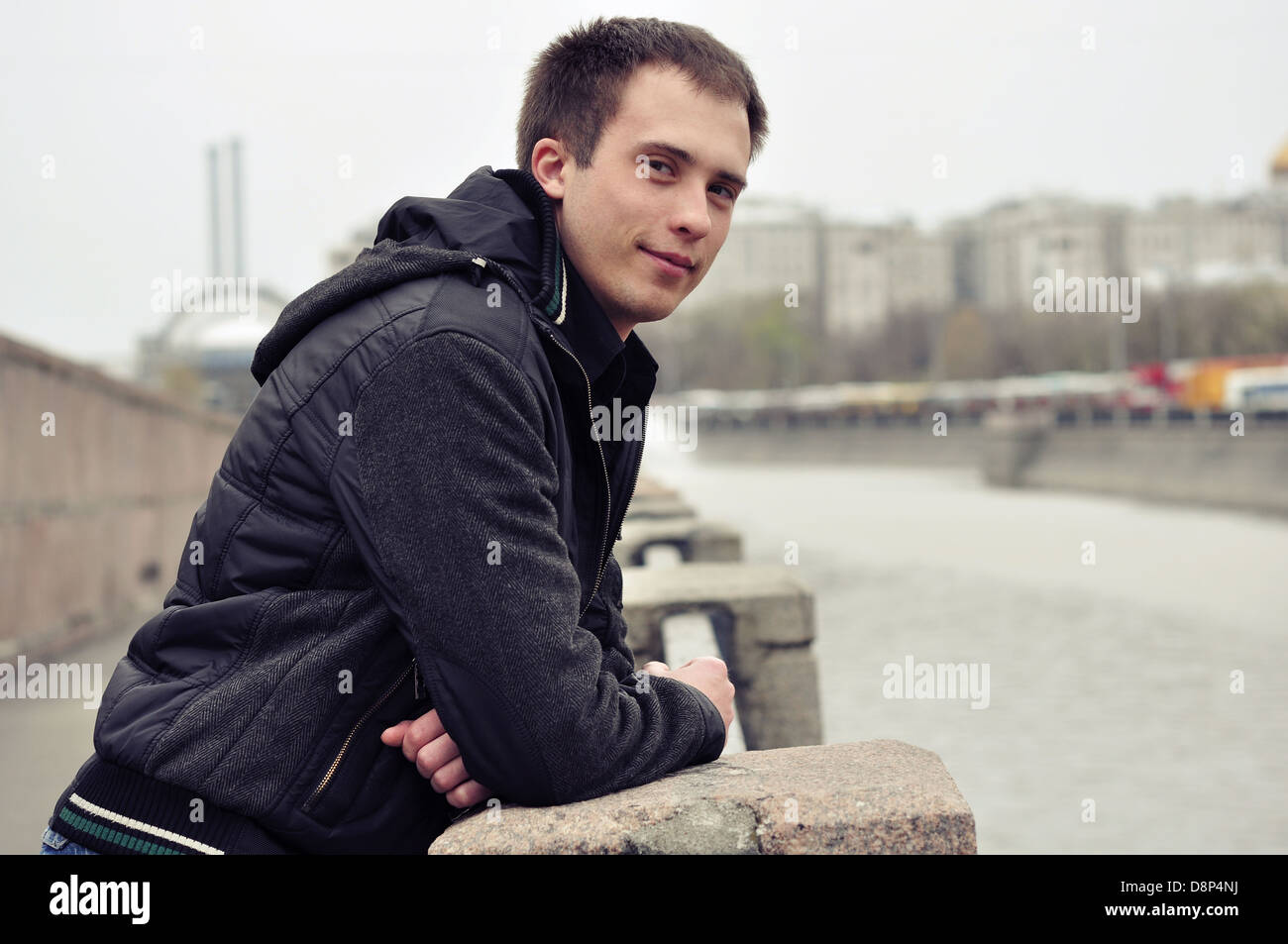 Man near river hi-res stock photography and images - Alamy