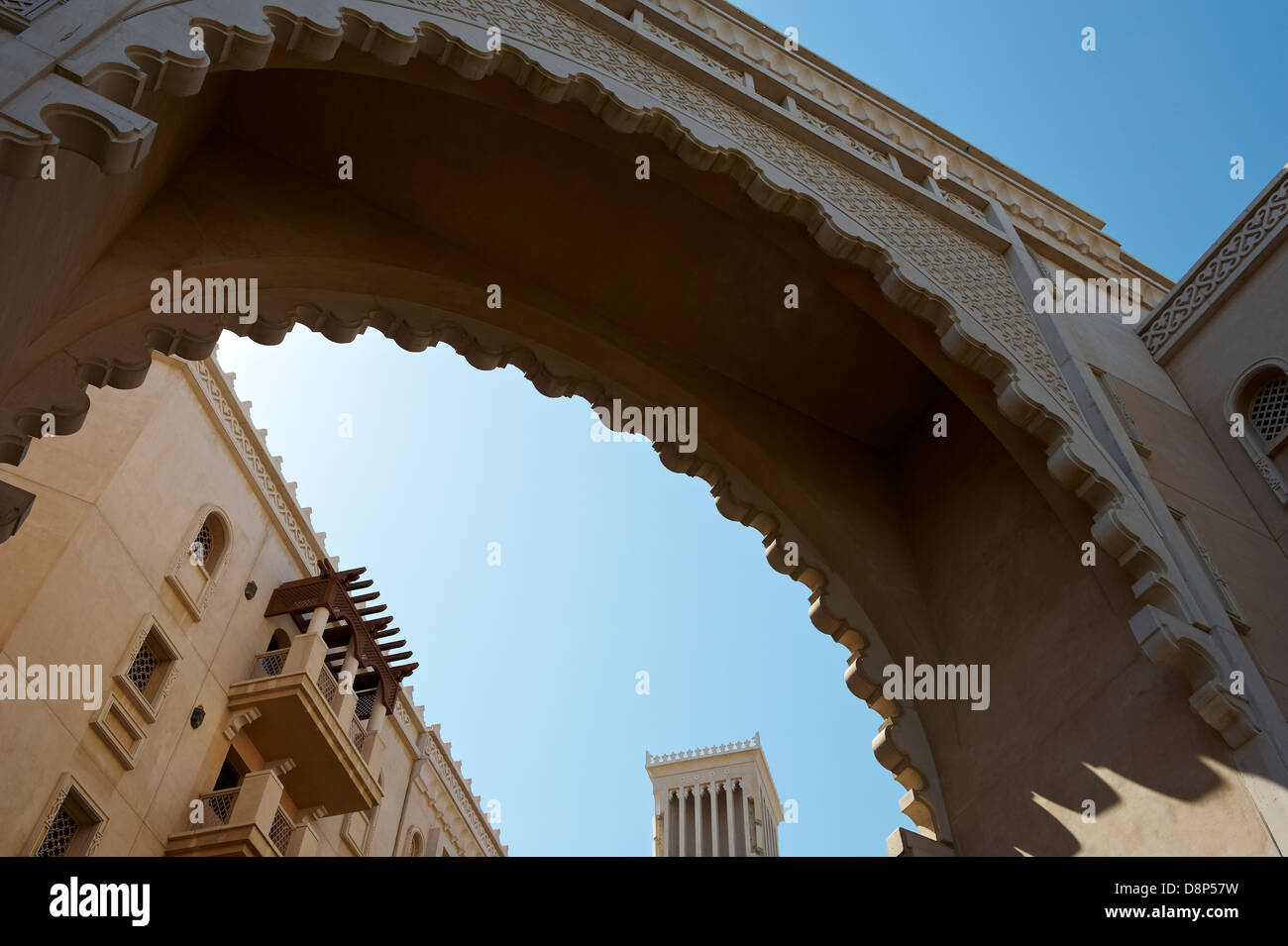 Arabian arch at Dubai, UAE Stock Photo - Alamy