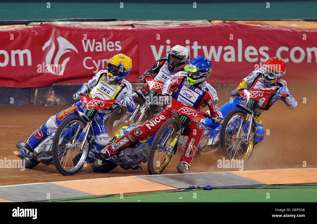 Speedway riders hi-res stock photography and images - Alamy