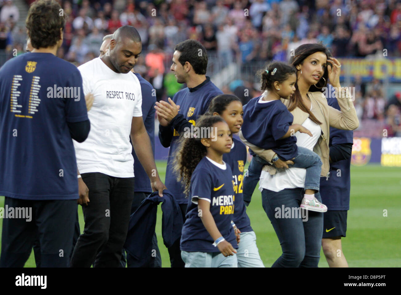 Barcelona, Spain. 1st June, 2013. Final day of 2012-13 La Liga season ...
