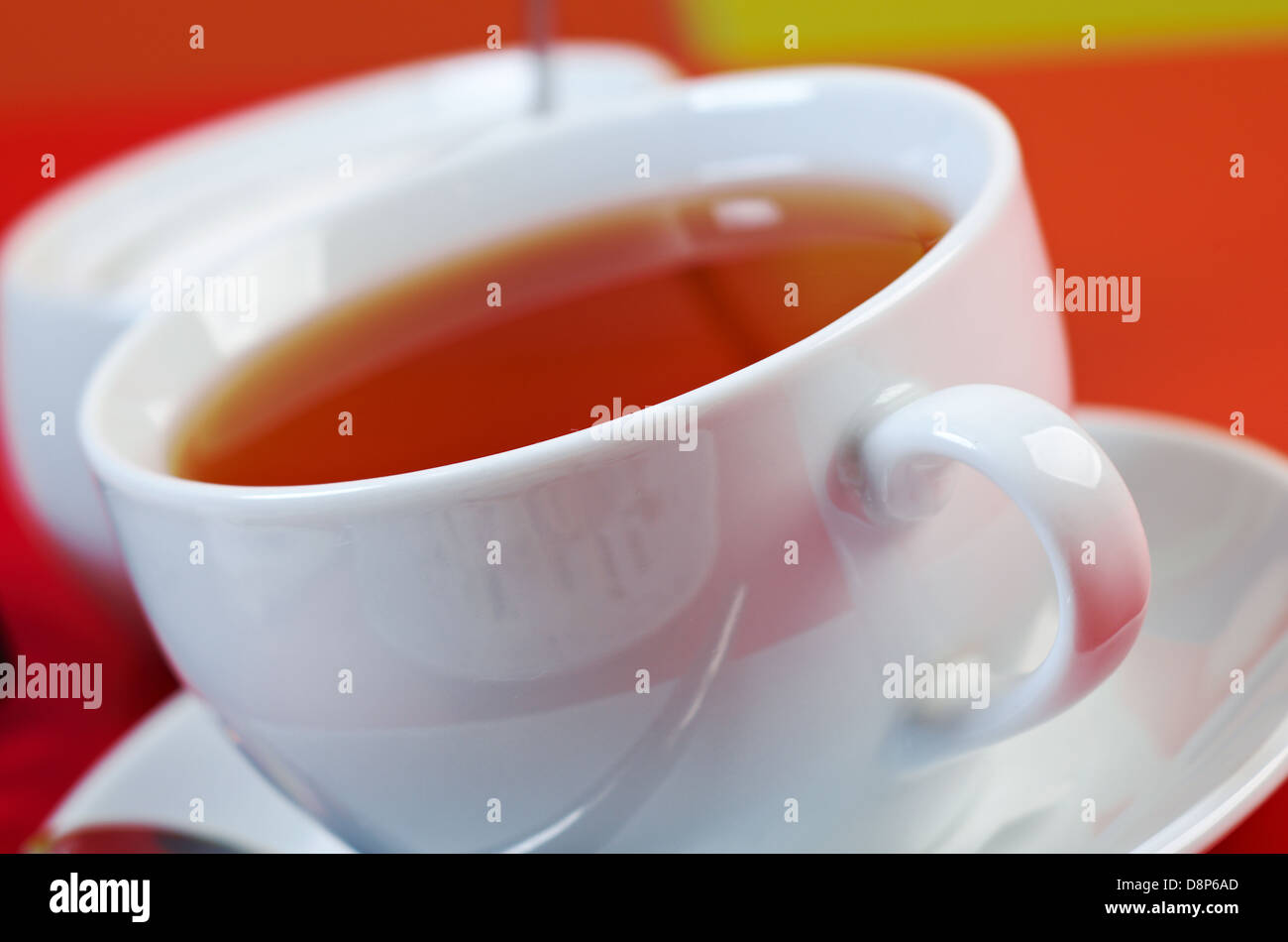 cups of tea .closeup Stock Photo - Alamy
