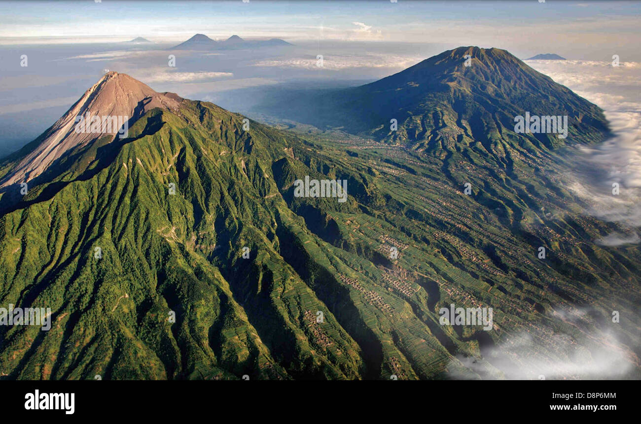 Mount Merapi, located in Indonesia, is one of the most active volcanoes ...