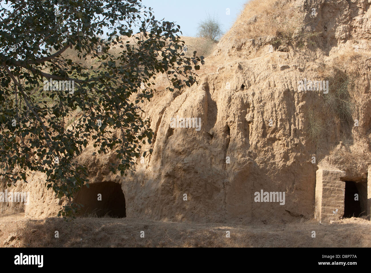 Dacoit caves at the famed Chambhal area of Madhya Pradesh and Uttar ...