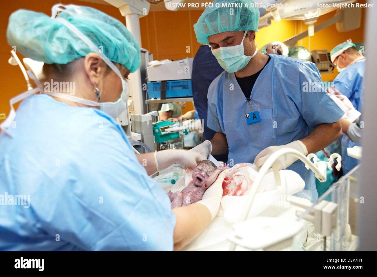 Babies in hospital old photo hi-res stock photography and images - Alamy
