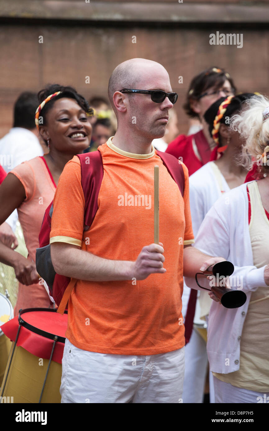 Chester, UK. 2nd June 2013. 60 Giants and their teams took part in the ...