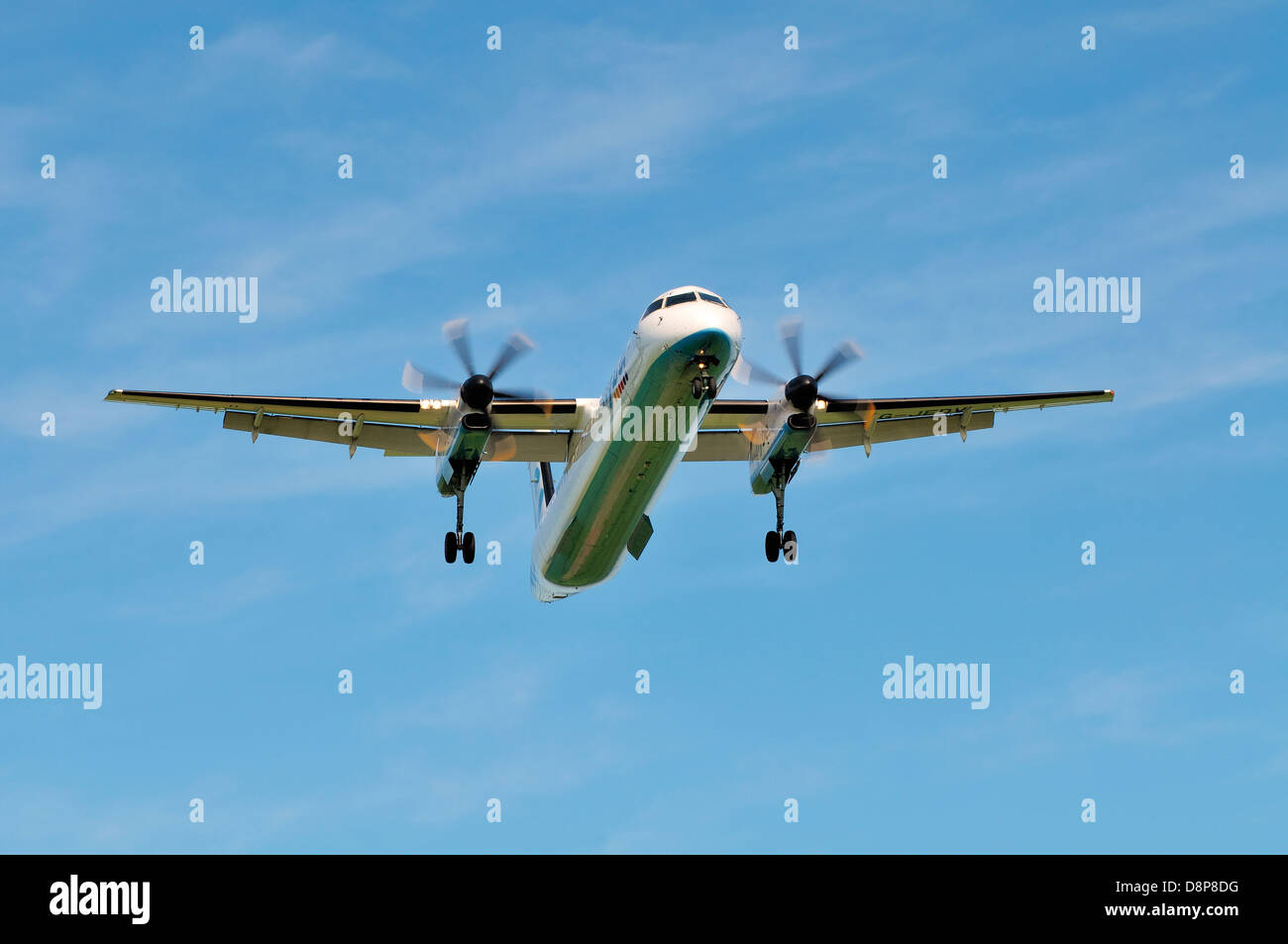 Flybe prop aeroplane hi-res stock photography and images - Alamy