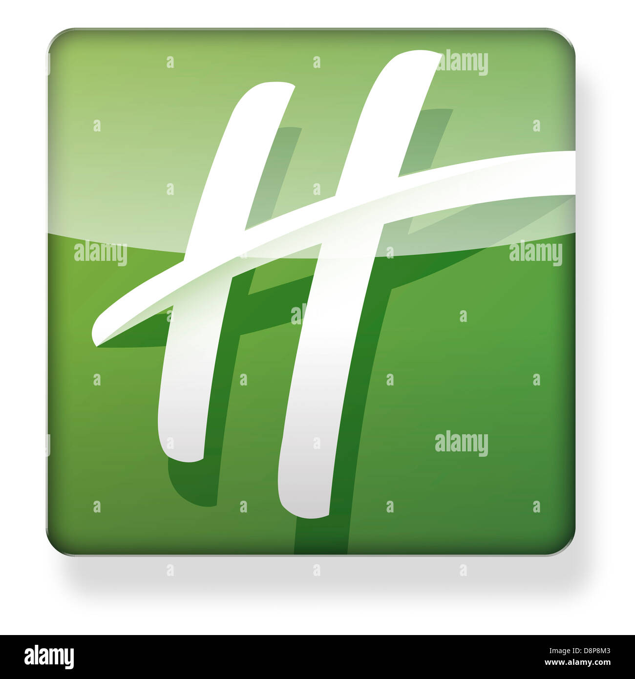 Holiday Inn logo as an app icon. Clipping path included Stock Photo - Alamy