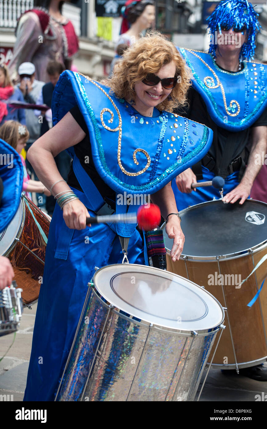 Chester, UK. 2nd June 2013. 60 Giants and their teams took part in the ...