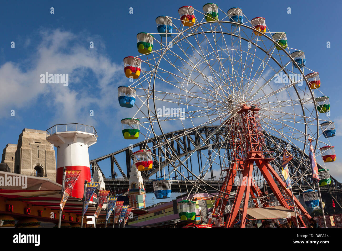 Luna Park, Sydney, NSW, Australia Stock Photo - Alamy