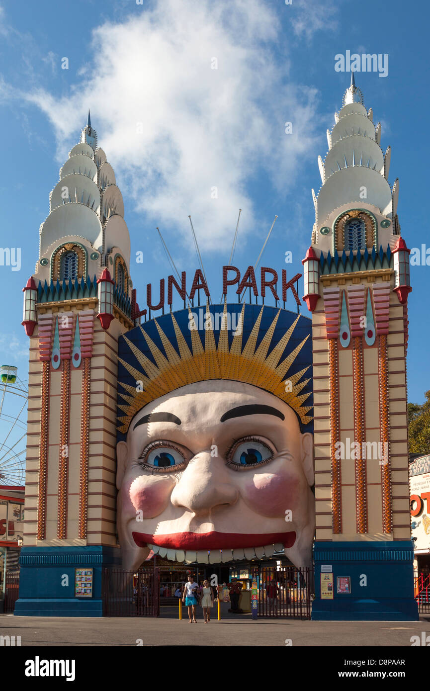 Luna Park, Sydney, NSW, Australia Stock Photo - Alamy