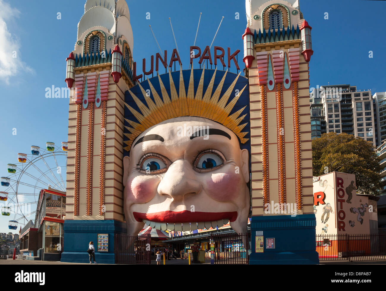 Luna Park, Sydney, NSW, Australia Stock Photo - Alamy