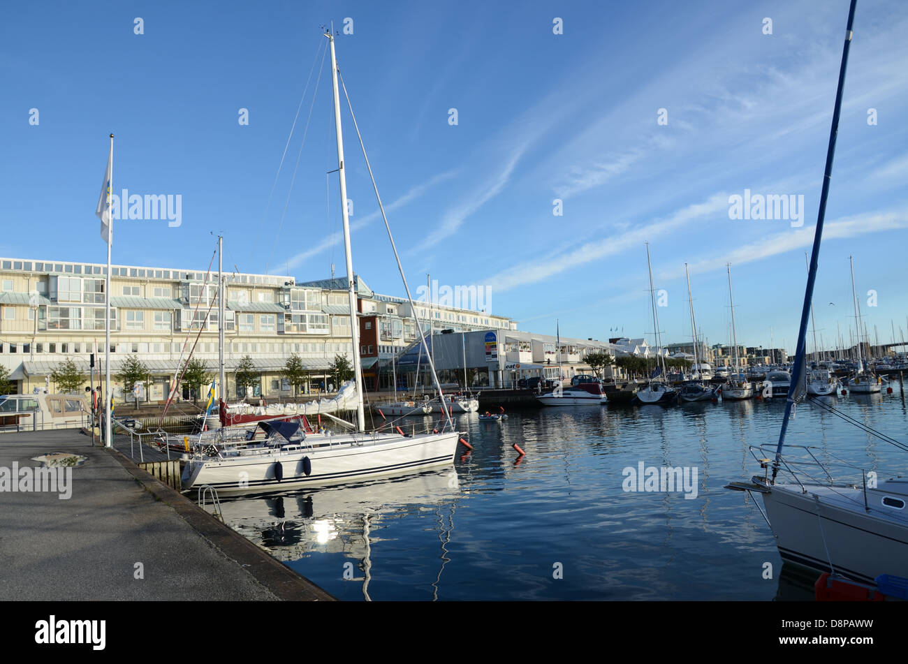 view in stenungsund in sweden Stock Photo - Alamy
