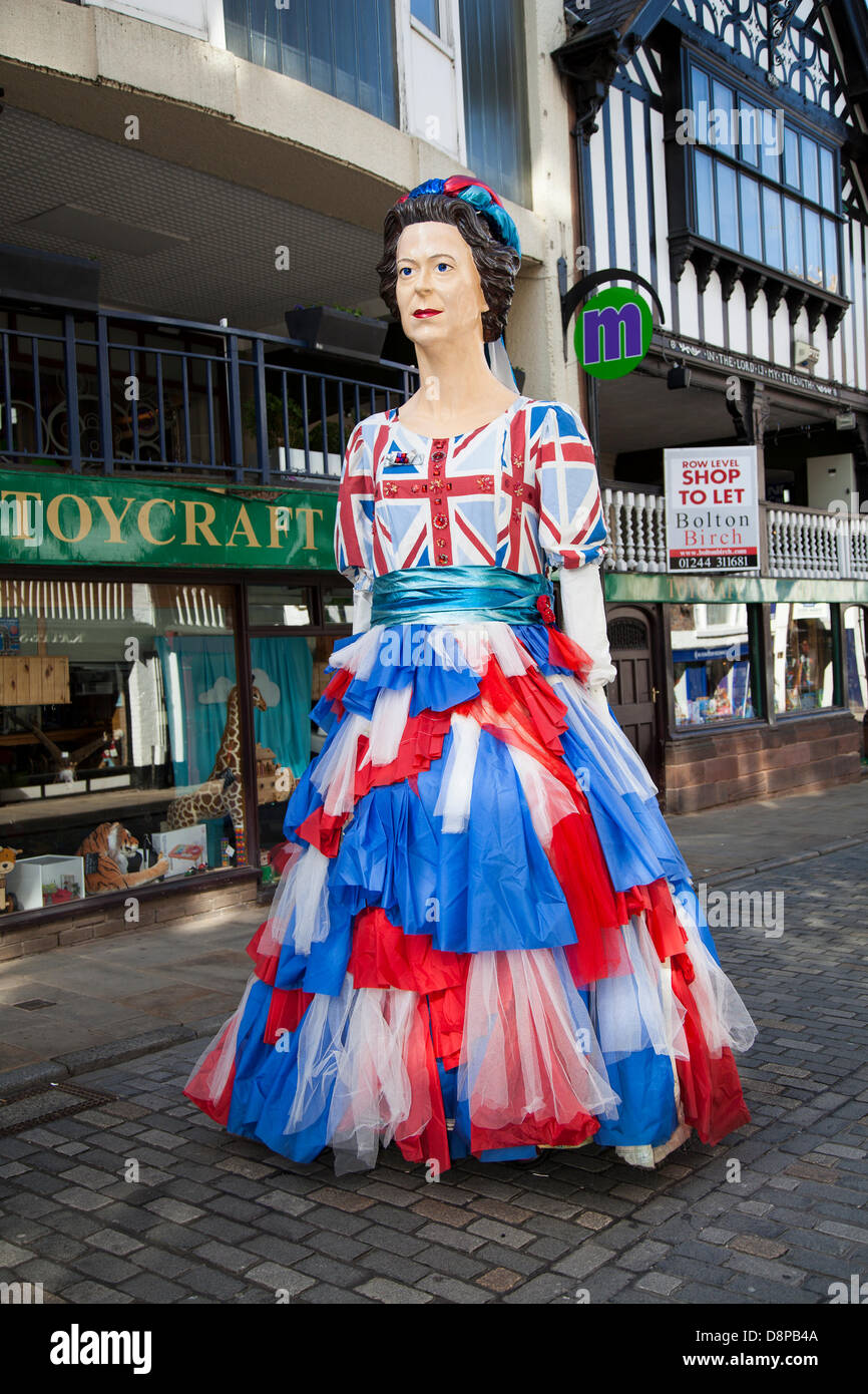 Chester, UK 2nd June, 2013. Chester’s Royal Carnival of Giants marking ...