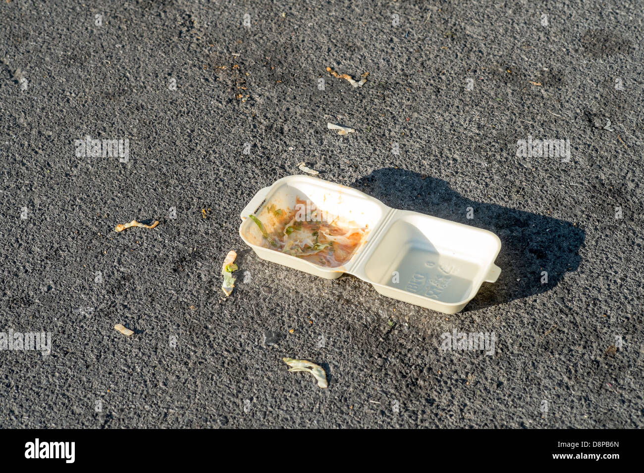 Discarded food carton hi-res stock photography and images - Alamy