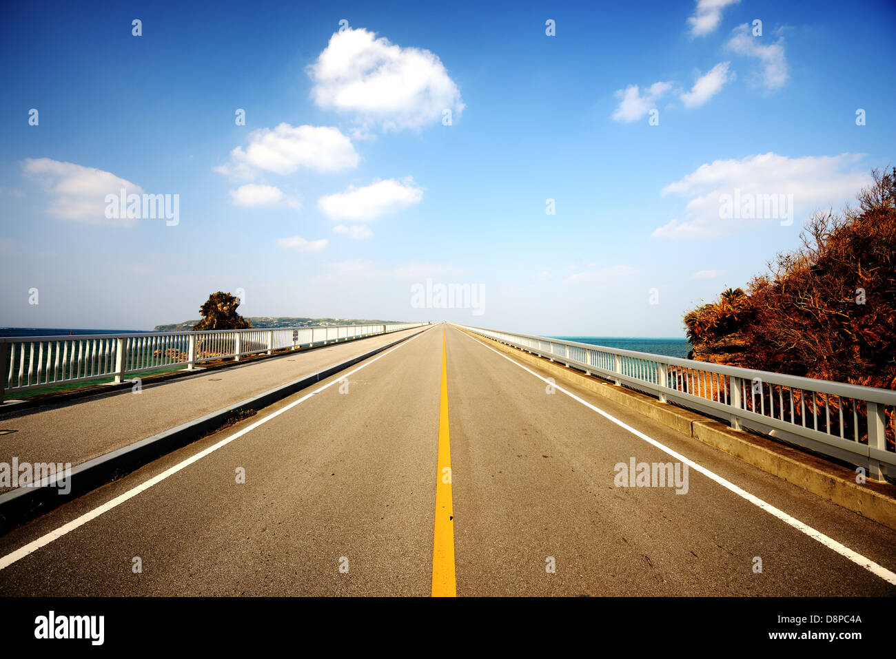 Kouri Bridge in Okinawa, Japan Stock Photo - Alamy
