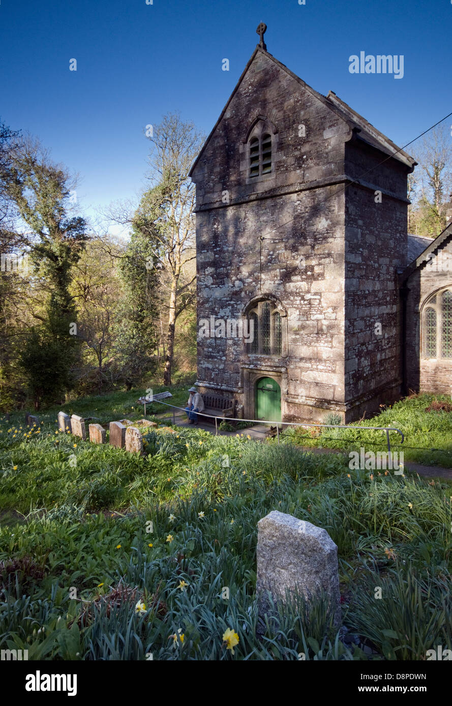 Minster Church in Boscastle, Cornwall, England, UK Stock Photo - Alamy