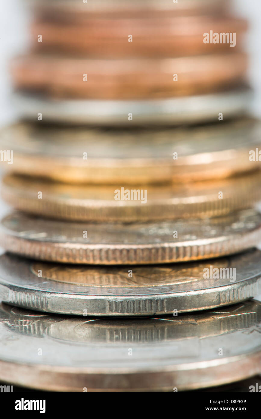 Coin stack hi-res stock photography and images - Alamy