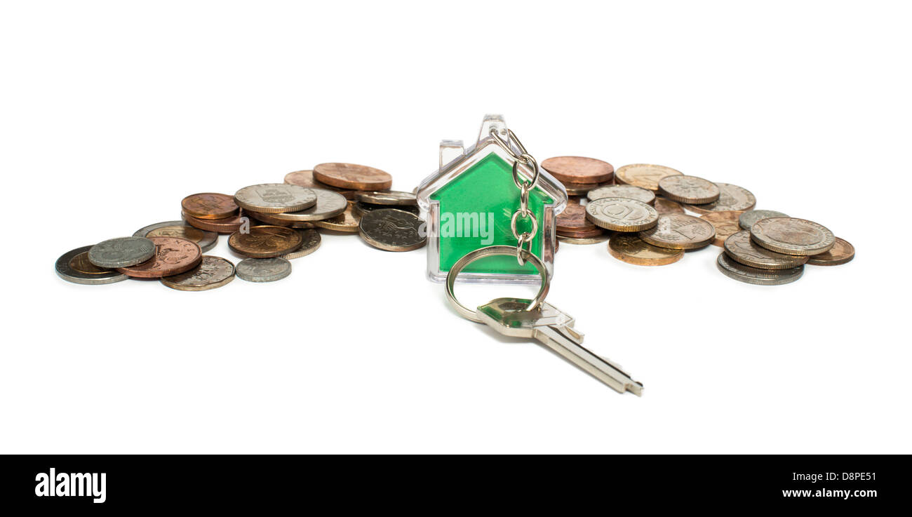 House gold key real Cut Out Stock Images & Pictures - Alamy