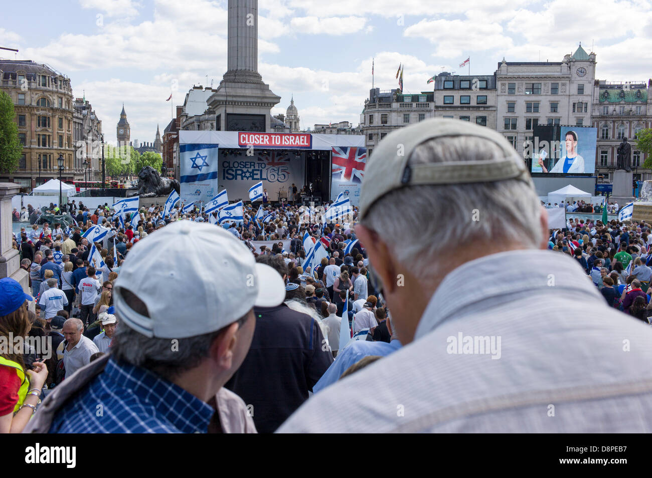 65th anniversary of foundation of israel hi-res stock photography and ...