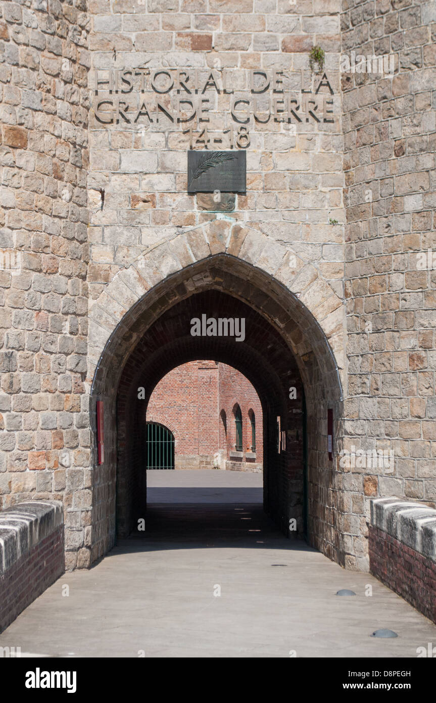A photograph of the Historial World War 1 Museum at Péronne, France ...