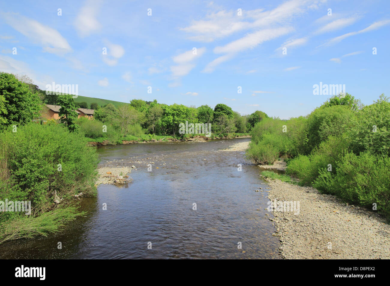 Ettrick Water, Ettrick Valley, Selkirk, Borders, Scotland, UK Stock ...