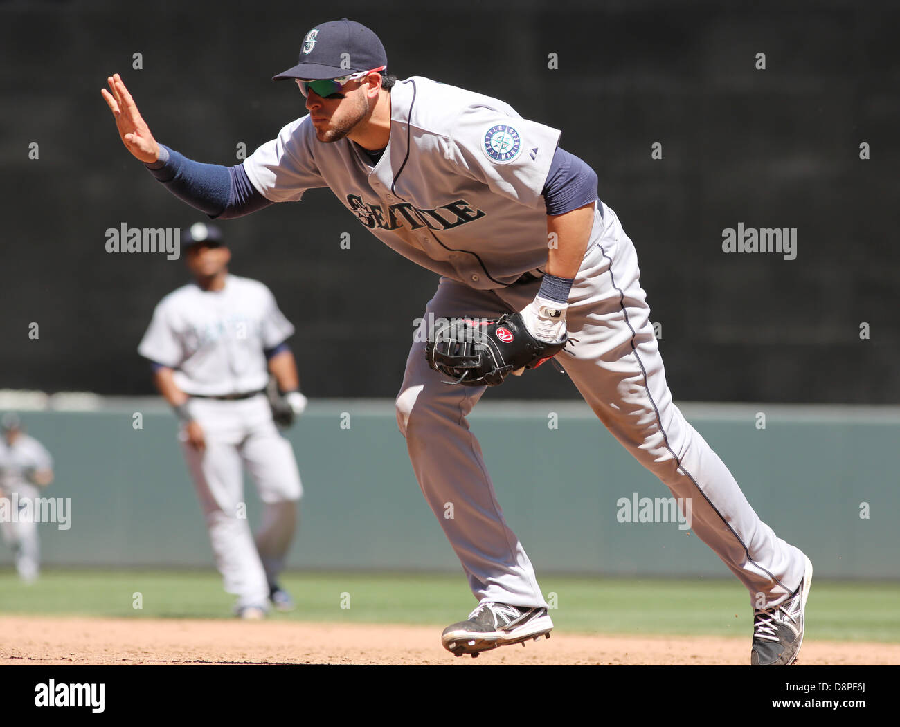 Minneapolis, Minnesota, USA. 2nd June 2013. Seattle Mariners first ...