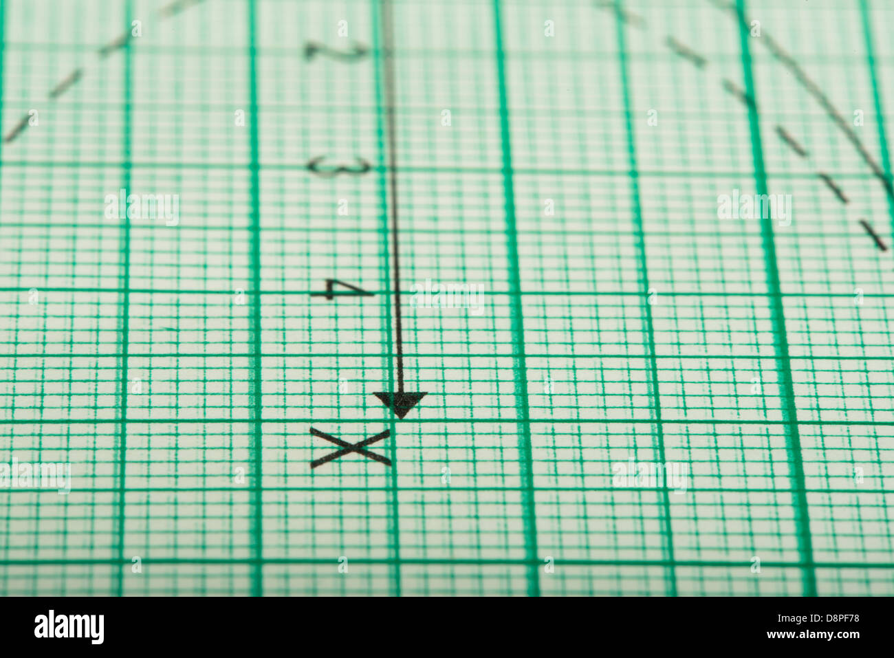Mathematical drawings, concepts and strategies. Arrows and lines Stock ...