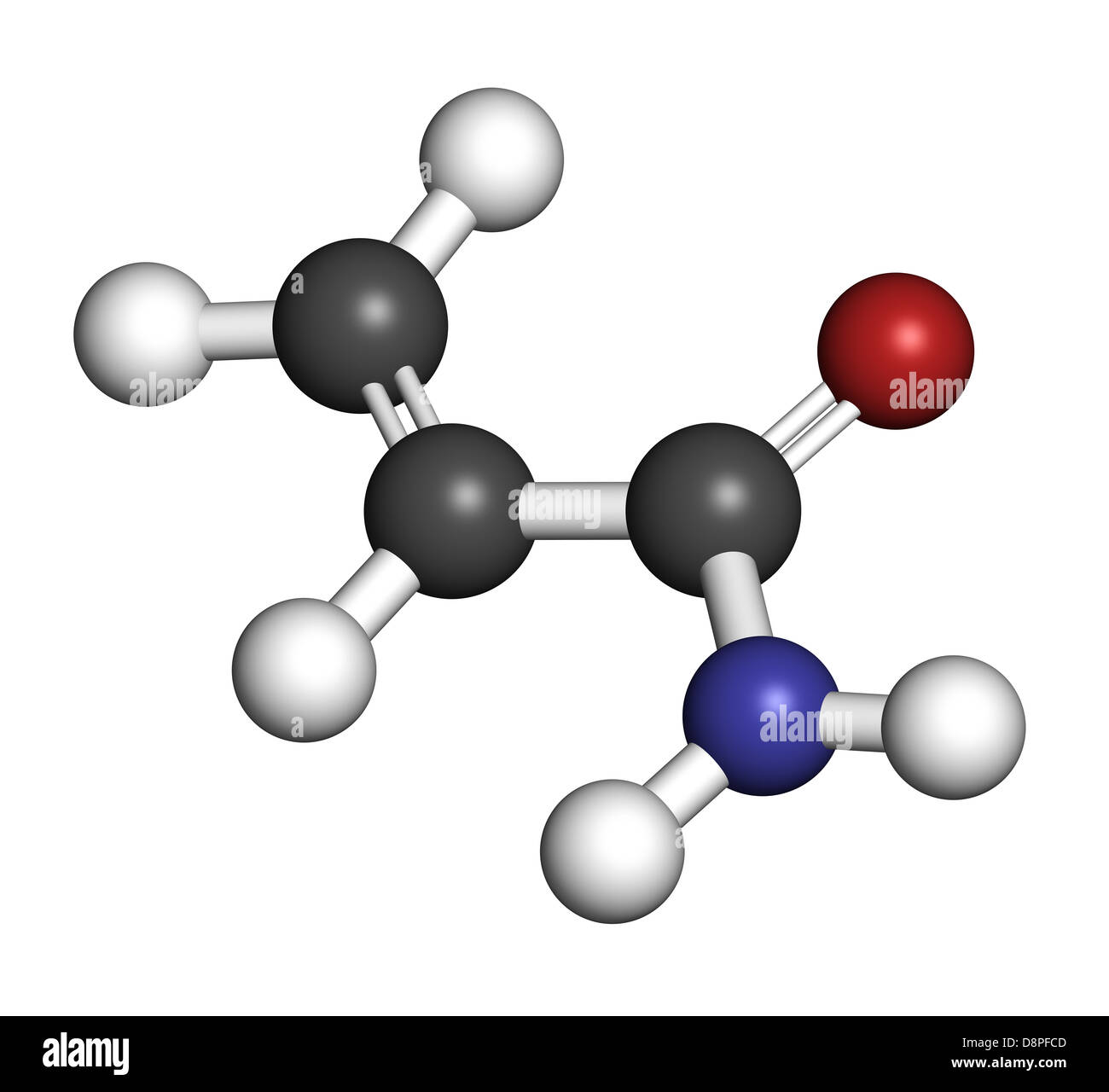acrylamide molecule, polyacrylamide building block and heat-generated ...