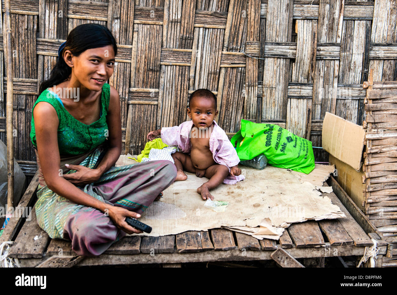 Myanmar baby hi-res stock photography and images - Alamy