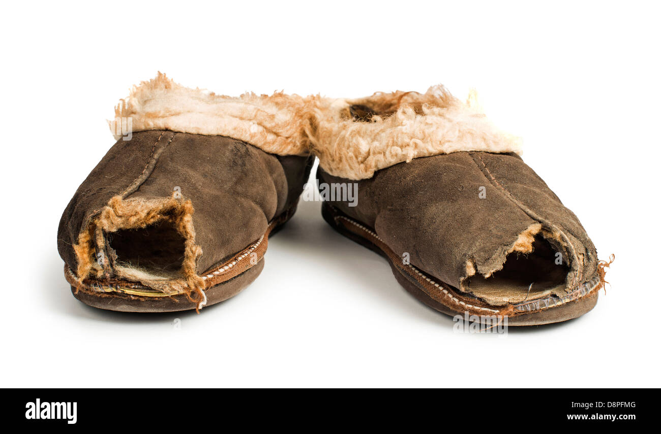 Old torn boots leather hi-res stock photography and images - Alamy
