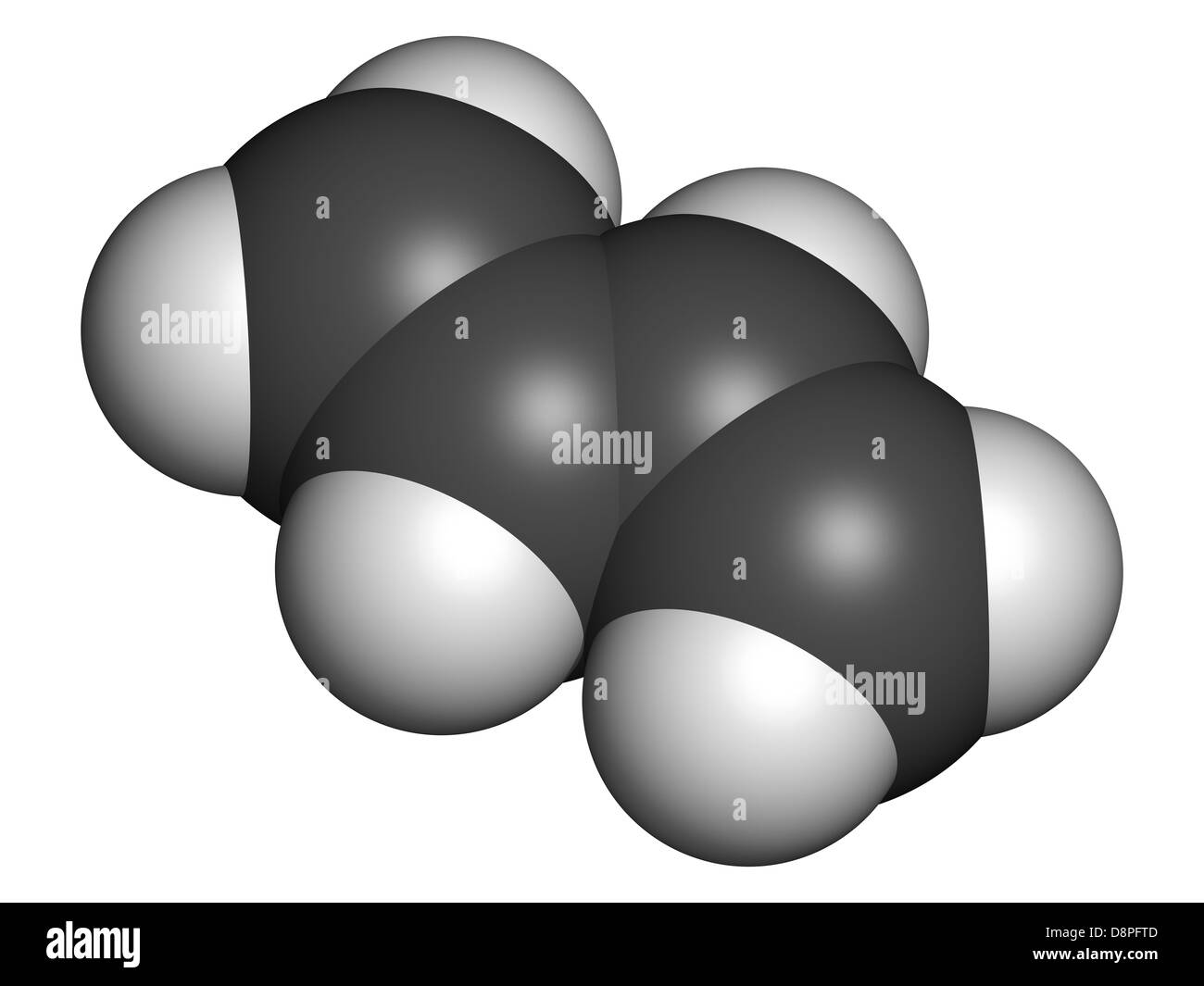 Butadiene (1,3-butadiene), the building block of ABS plastic and ...