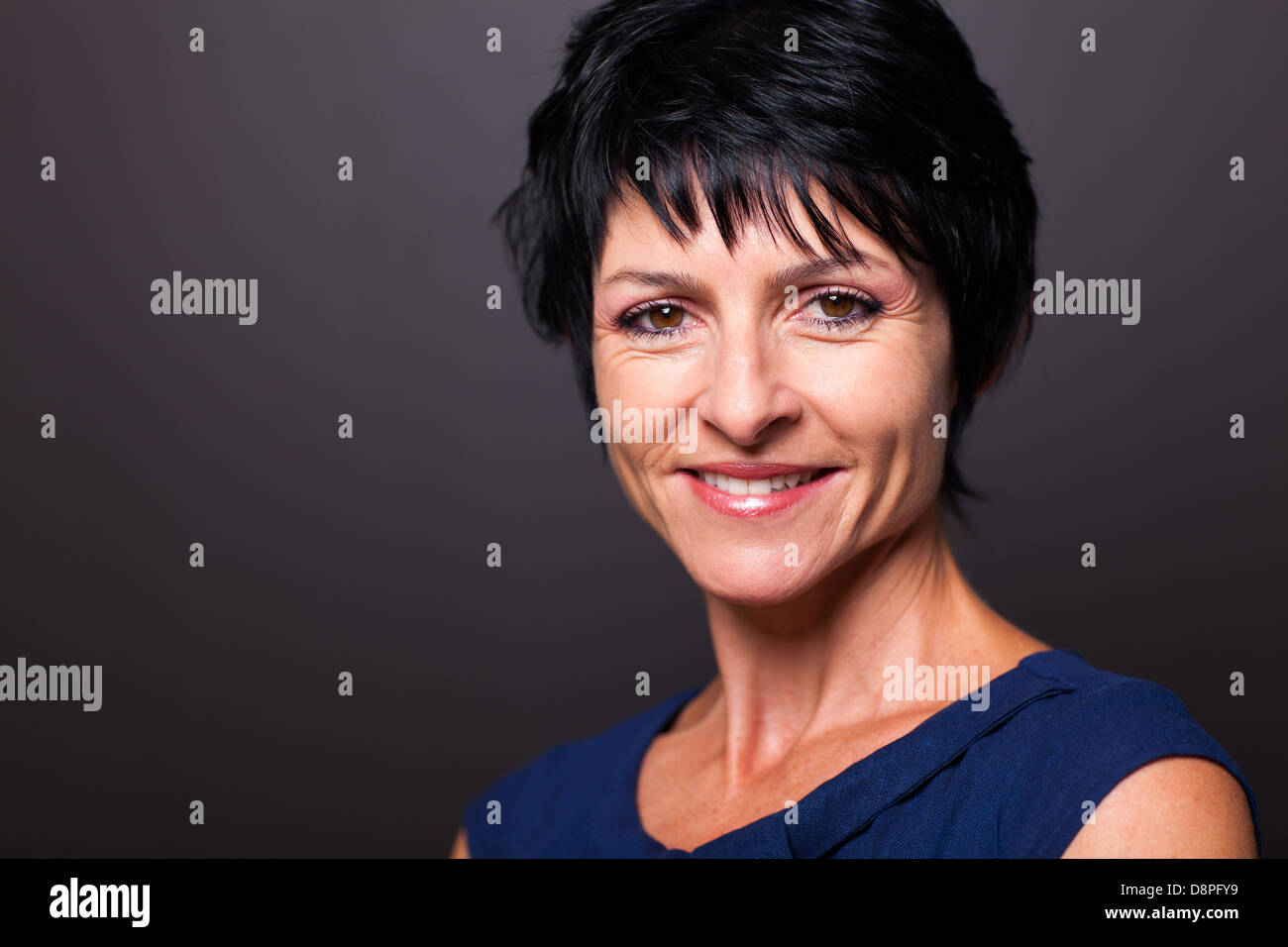 Middle aged woman beauty black hi-res stock photography and images - Alamy