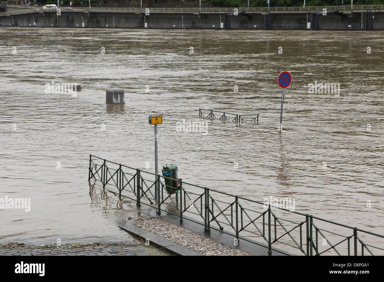 Flood in Prague, Czech Republic, on June 2, 2013 Stock Photo - Alamy