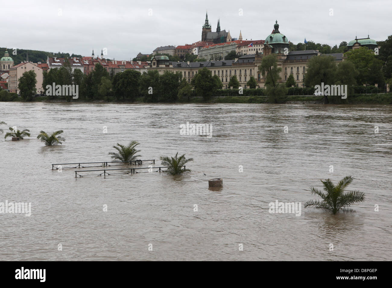 Flood in Prague, Czech Republic, on June 2, 2013 Stock Photo - Alamy