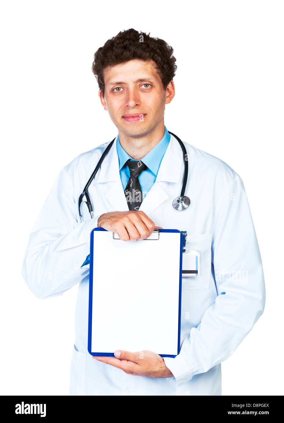 Doctor with clipboard hi-res stock photography and images - Alamy